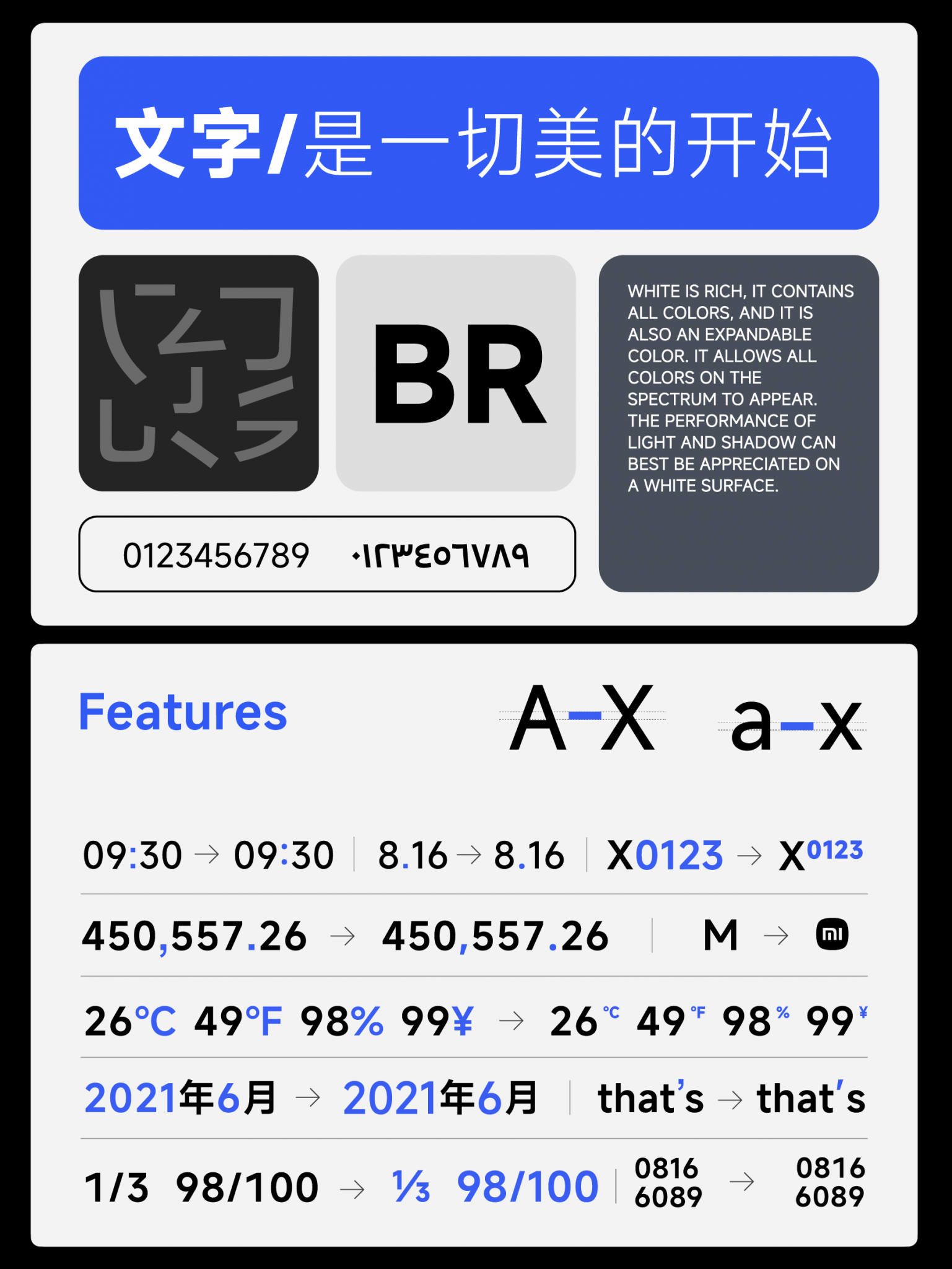 MiSans：小米MIUI 13全新系统字体MiSans发布 免费商用 推荐-猫啃网